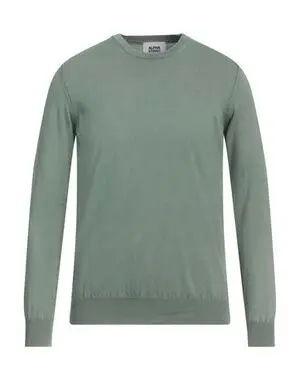 Alpha Studio Cotton Knit Sweater - Sage Green