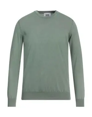 Alpha Studio Cotton Knit Sweater - Sage Green