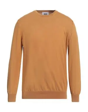 Alpha Studio Cotton Knit Sweater - Yellow