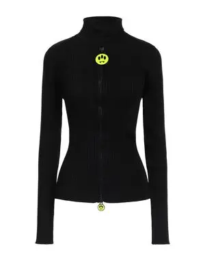 BARROW Ribbed-knit Turtleneck Top - Black