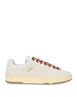 LANVIN Leather Low-top Sneakers - Off White