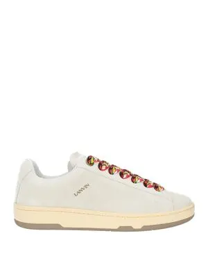 LANVIN Leather Low-top Sneakers - Off White
