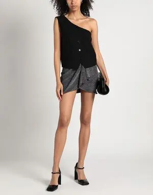 MARANT ETOILE Mini Skirt - Silver