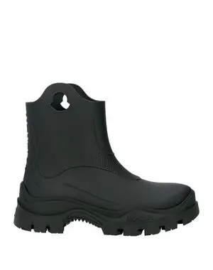 Moncler Ankle Boots Size Rubber - Black