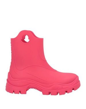 Moncler Ankle Boots Size Rubber - Pink