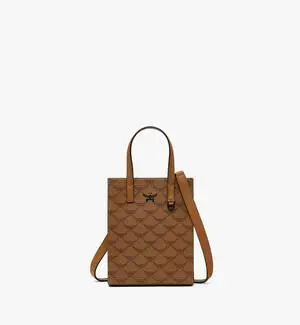 Mcm Monogram Mix Tote Bag