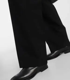 TOTEME High-rise Straight Pants