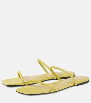 TOTEME The Minimalist Suede Sandals