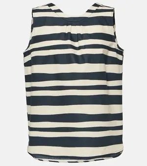 Max Mara Striped Cotton Top