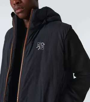 Loewe X On Logo Technical Puffer Vest
