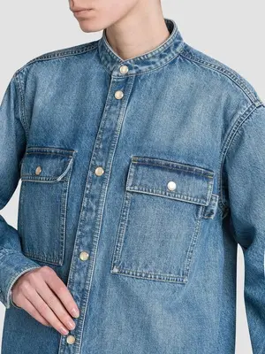 Bottega Veneta Eco Wash Denim Shacket