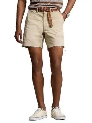 Polo Ralph Lauren Willard Twill Cut-off Flat-front Shorts - Haywell