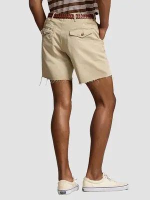 Polo Ralph Lauren Willard Twill Cut-off Flat-front Shorts