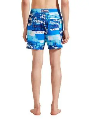 Vilebrequin Paris Printed Swim Trunks