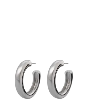 BEN-AMUN Alexis -plated Hoop Earrings - Silver