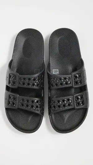 Freedom Moses Paz Sandals - Black
