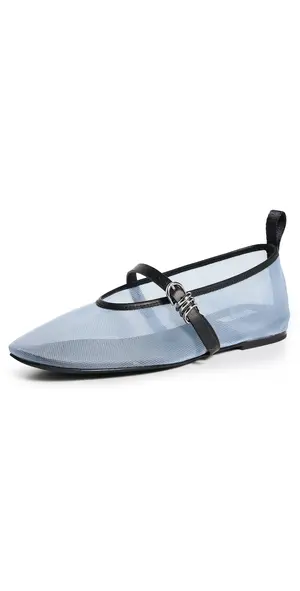 Rag & Bone Spire Mesh Mary Jane Flats