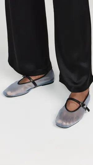Rag & Bone Spire Mesh Mary Jane Flats
