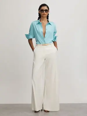Anna Quan Riley Wide Leg Trousers