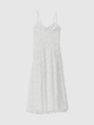 Anna Quan Applique Drop Waist Maxi Dress