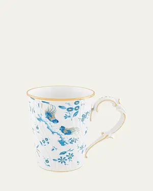 GINORI 1735 Oro Di Doccia Turchese Mug, 13 Oz - Odoccia Turchese