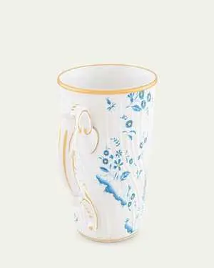 GINORI 1735 Oro Di Doccia Turchese Mug, 13 Oz