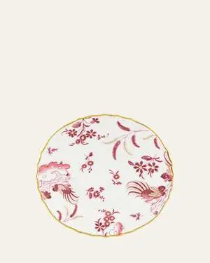 GINORI 1735 Oro Di Doccia Magenta Coffee Saucer - Magnta