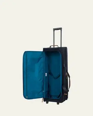 Bric'S Rolling Shoe Duffle Luggage, 30 - Navy