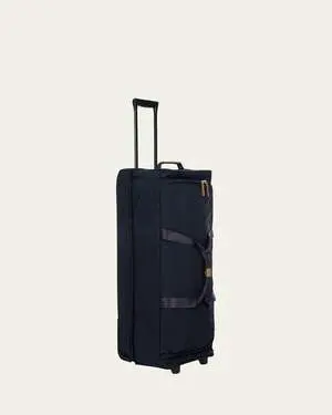 Bric'S Rolling Shoe Duffle Luggage, 30 - Navy