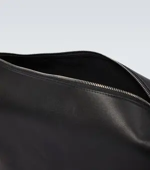 Loewe Cubi Leather Crossbody Bag - Black