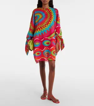 Emilio Pucci Bersaglio Printed Cotton Kaftan
