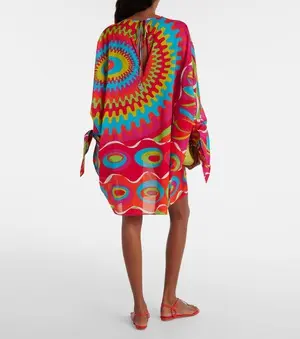 Emilio Pucci Bersaglio Printed Cotton Kaftan