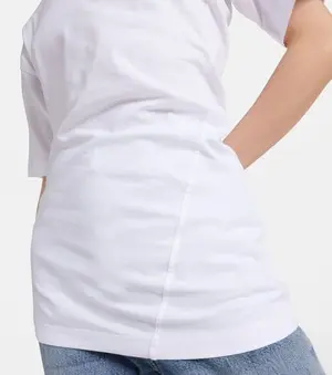 TOTEME Twisted Cotton Jersey T-shirt - White