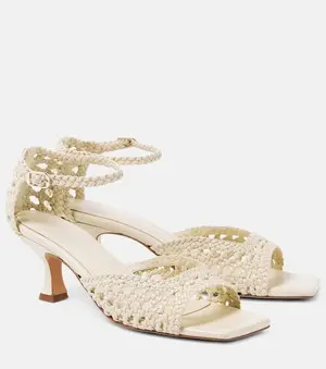 Souliers Martinez Woven Sandals For Women
