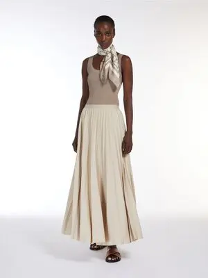 Max Mara Viscose Crepe Yarn Top