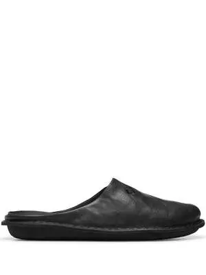 Comme Des Garçons Cdgh X Viba Roma Leather Slipper - Black