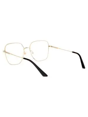 JIMMY CHOO Acetate Square Frame Optical Glasses - 5000 Nero