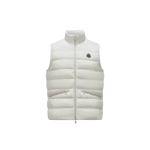 Moncler Treompan Down Vest White