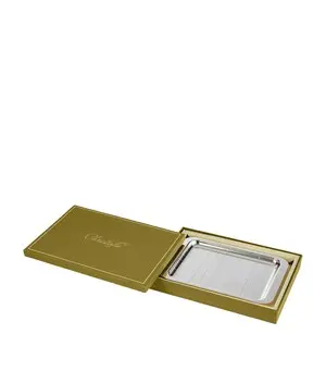 Christofle Plated Graphik Tray