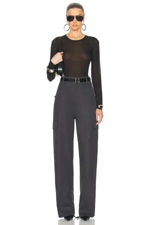Saint Laurent Wide Leg Pant