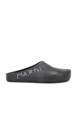 Marni Textured Slides Slipper