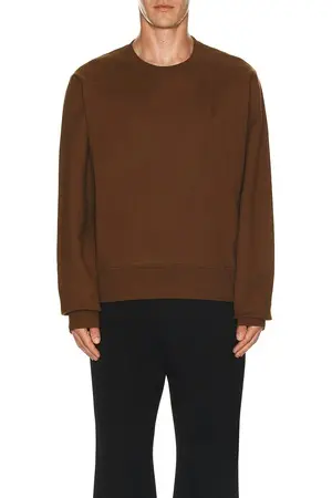 Saint Laurent Version Sweat Hoodie - Ocre