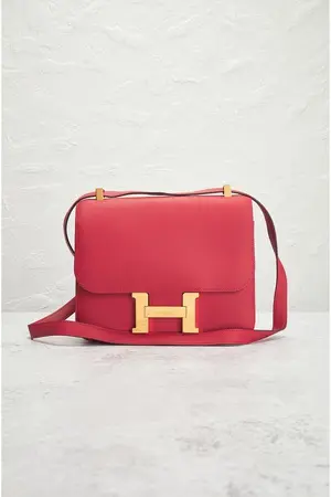 Hermès Constance 24 Shoulder Bag - Red