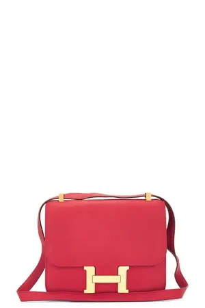 Hermès Constance 24 Shoulder Bag - Red