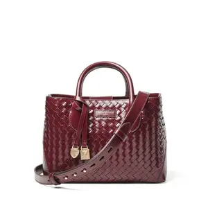 ASPINAL OF LONDON ASPINAL OF LONDON Midi London Tote Red