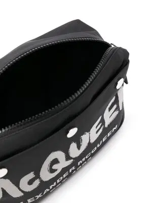 Alexander McQueen Logo-print Messenger Bag