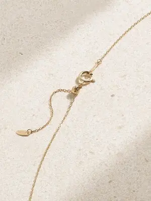 PERSEE Hand Of Fatima 18-karat Diamond Necklace
