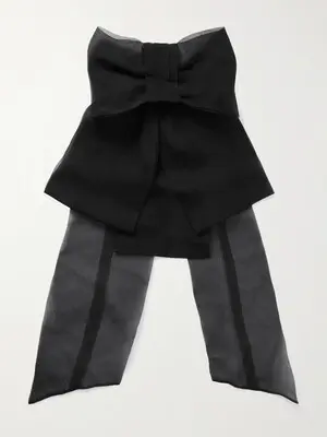 BODE Silk-organza Bow Hair Clip