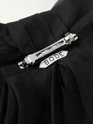 BODE Silk-organza Bow Hair Clip