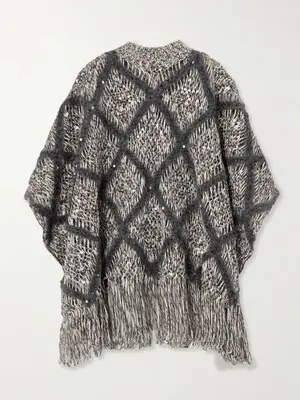 Brunello Cucinelli Poncho Sweaters For Women